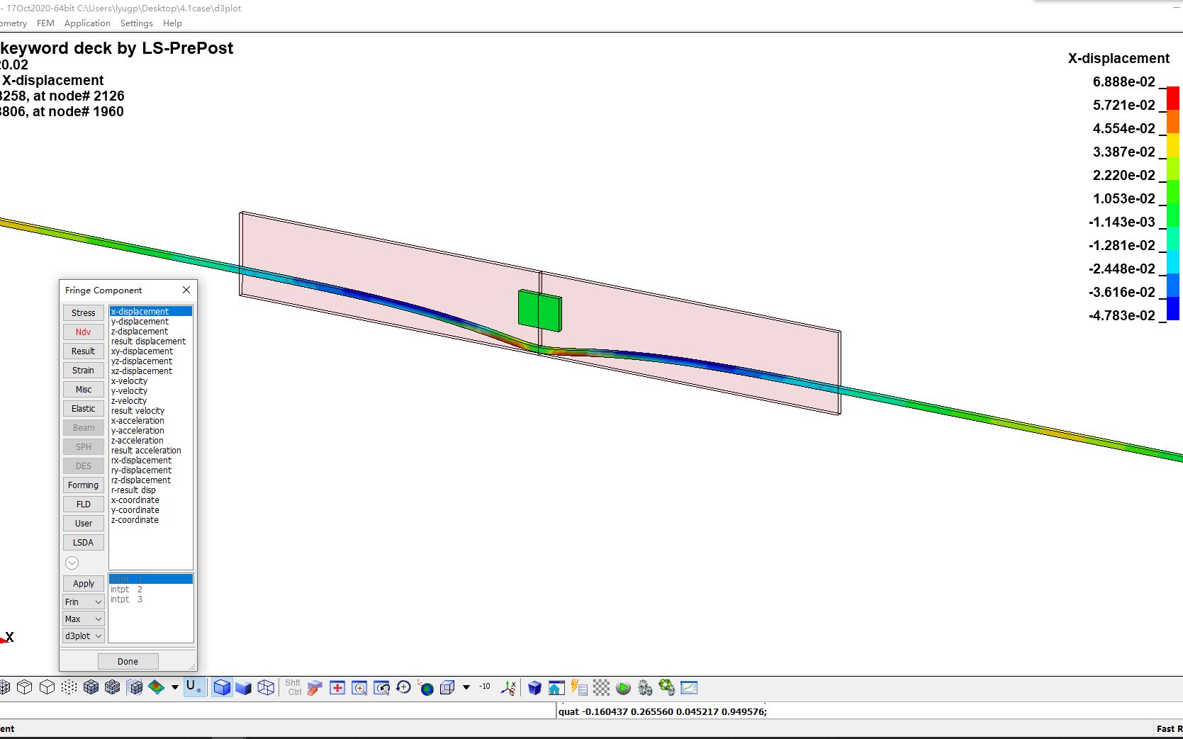 ls-prepost建模教程——清华出版社ansys/lsdyna进行显式动力分析-案例4.1_哔哩哔哩 (゜-゜)つロ 干杯~-bilibili