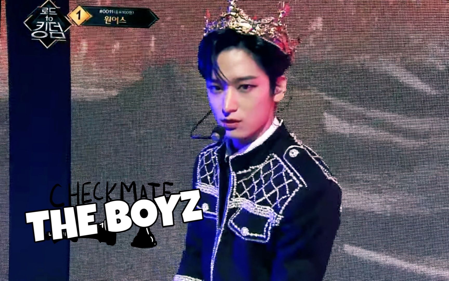 【Road To Kingdom总决赛】THE BOYZ - CHECKMATE 中韩字幕 @神迹出品_哔哩哔哩_bilibili