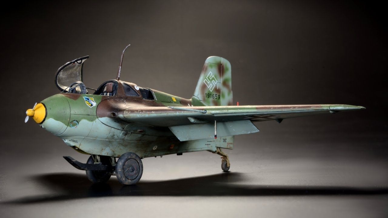 「PLASMO」GasPatch 梅塞施密特 Me-163 Komet 模型制作 1/72-Victor555666-Victor555666 ...
