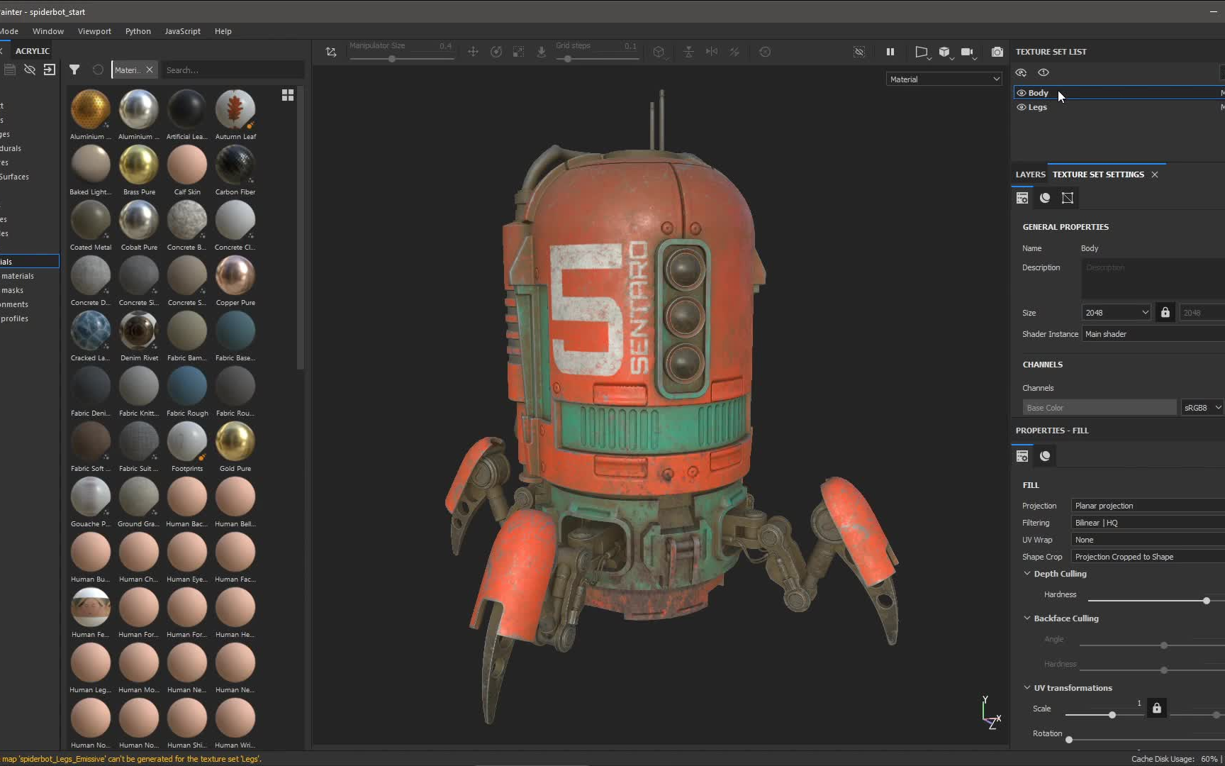 中文字幕Substance Painter 入门教程_哔哩哔哩_bilibili