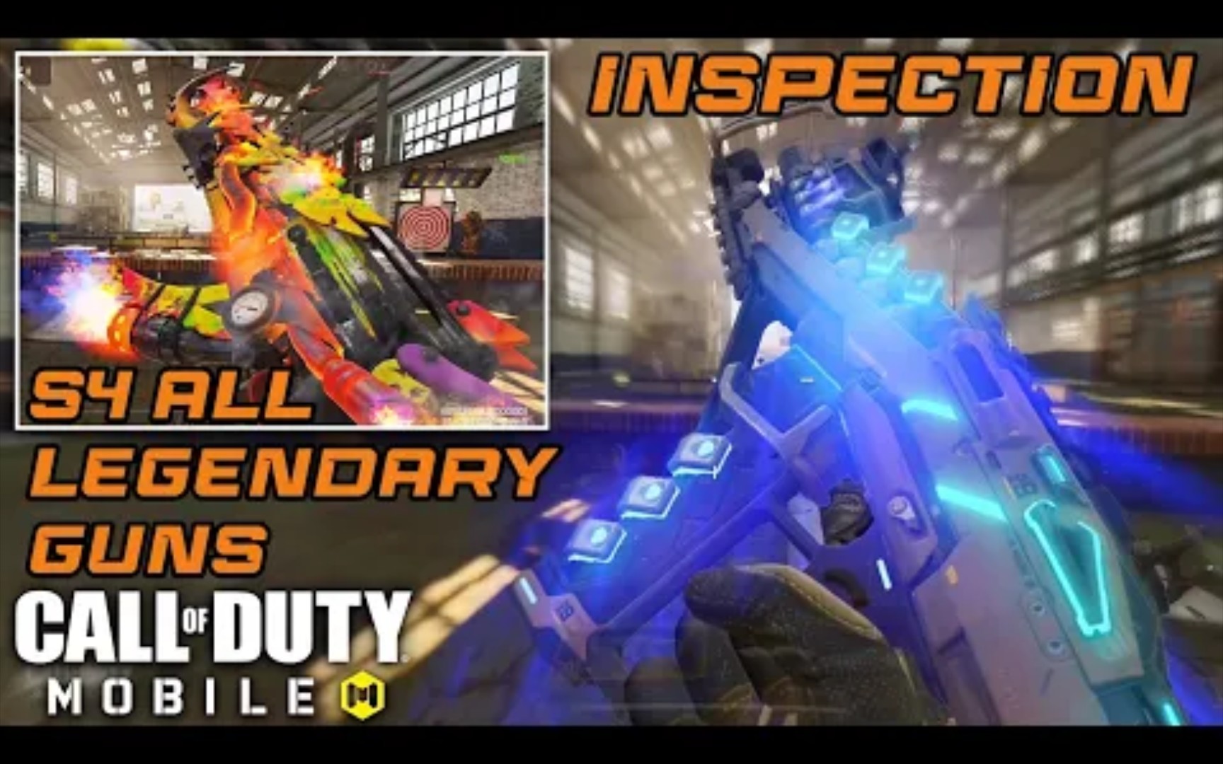 【CODM爆料资讯】S4赛季全传说武器局内展示_使命召唤手游