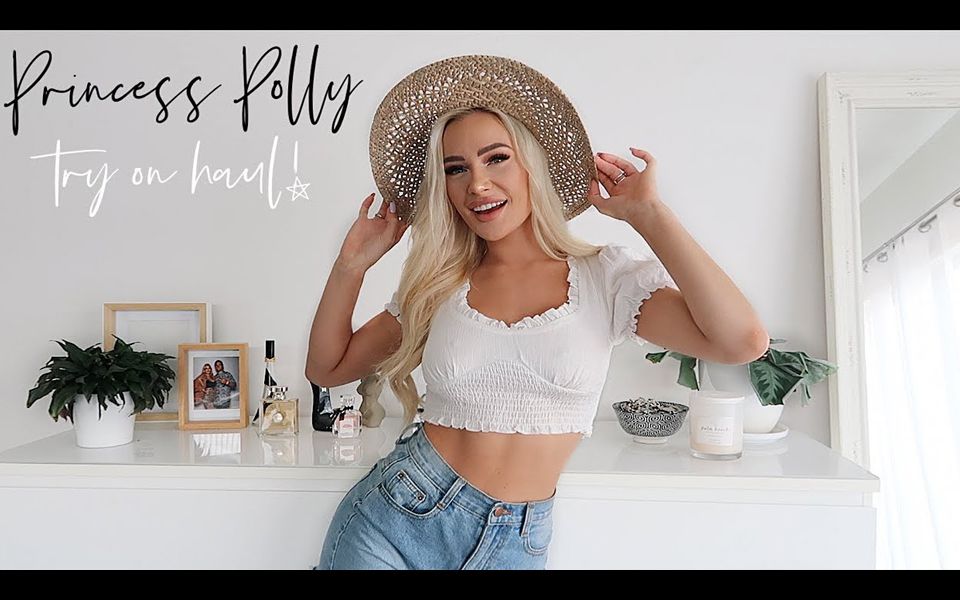 【Alex Prout】PRINCESS POLLY 夏装试穿_哔哩哔哩_bilibili