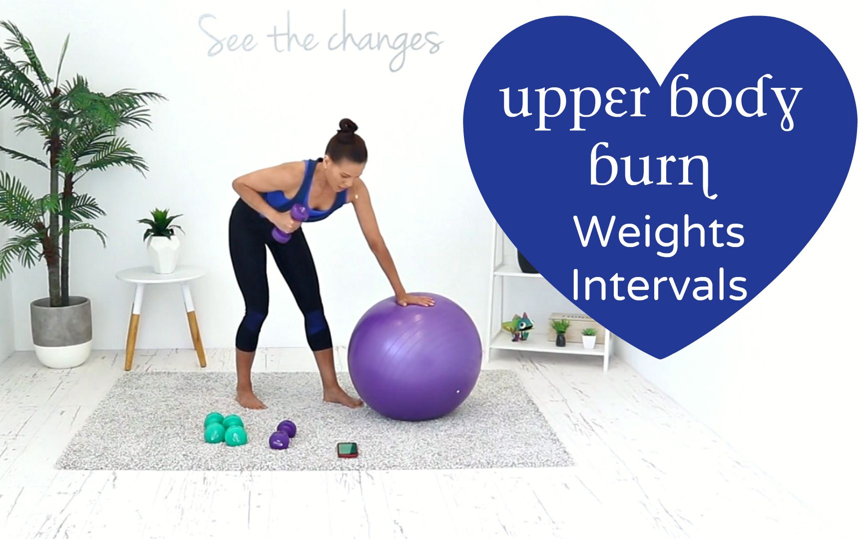 Barlates Body Blitz Upper Body Burn 哑铃间歇 Linda Wooldridge 暴瘦燃脂 减肥锻炼 上身 ...