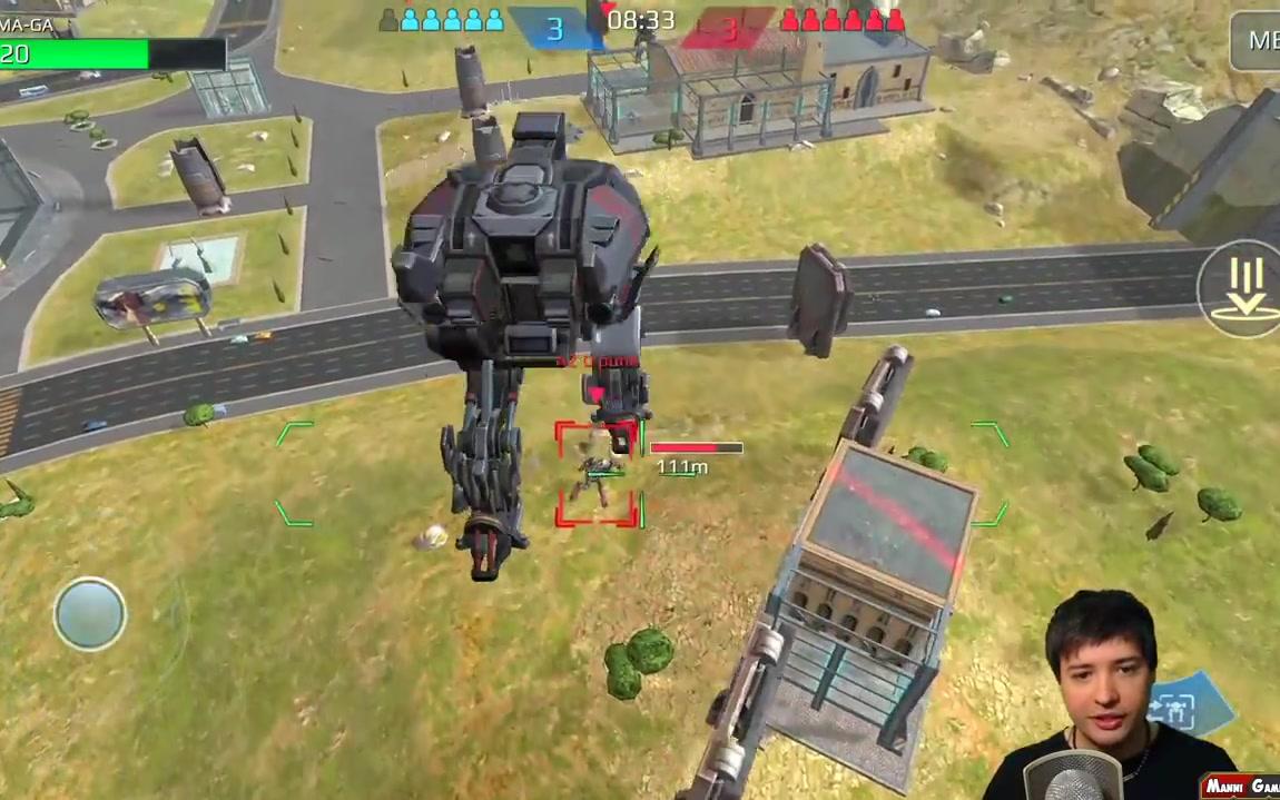 War Robots FUNNY Skirmish _ Humans Vs Spiders Gameplay Moments _ Manni ...