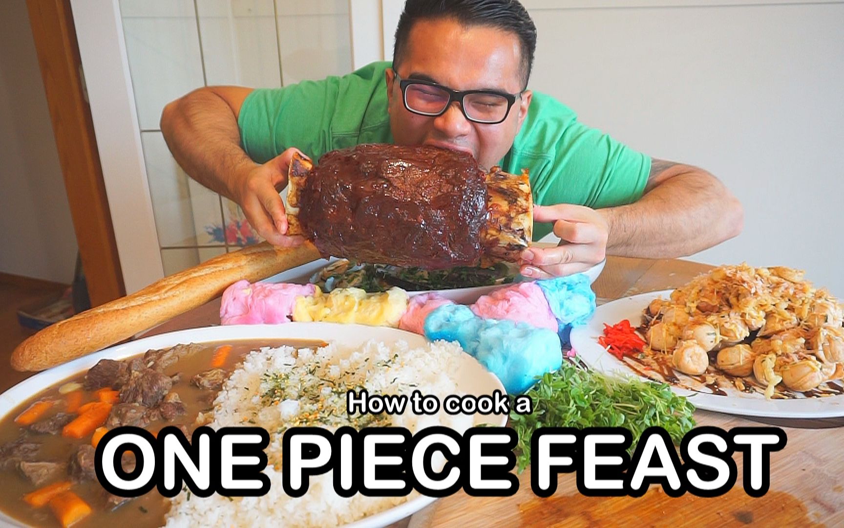 How to cook a ONE PIECE FEAST_哔哩哔哩 (゜-゜)つロ 干杯~-bilibili