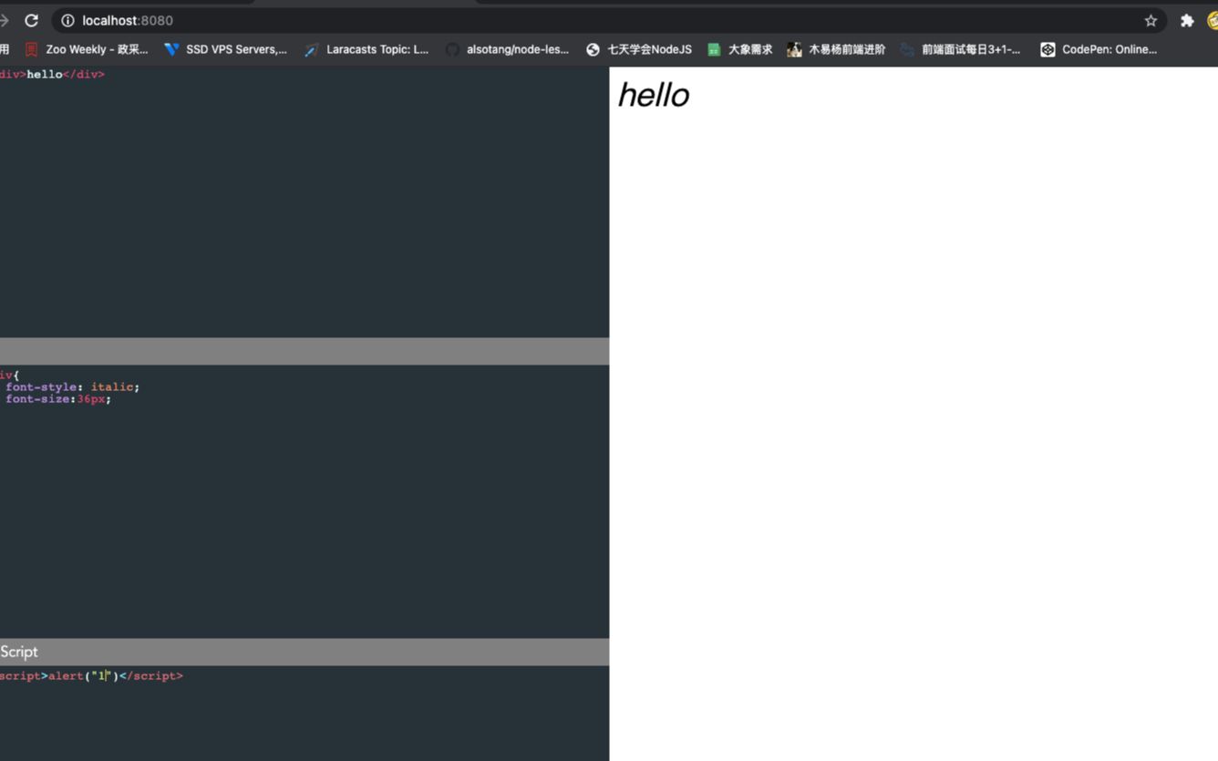 CodeMirror项目【在线编辑器】--运行效果_哔哩哔哩_bilibili