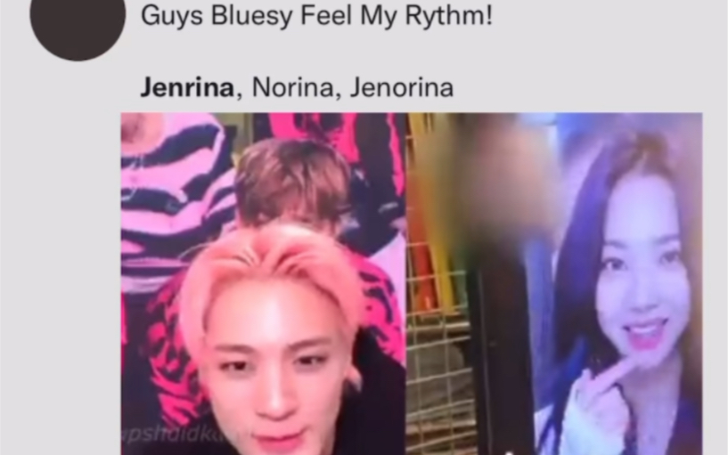 【jenrina】 李帝努 柳智敏 feel my rhythm_哔哩哔哩_bilibili