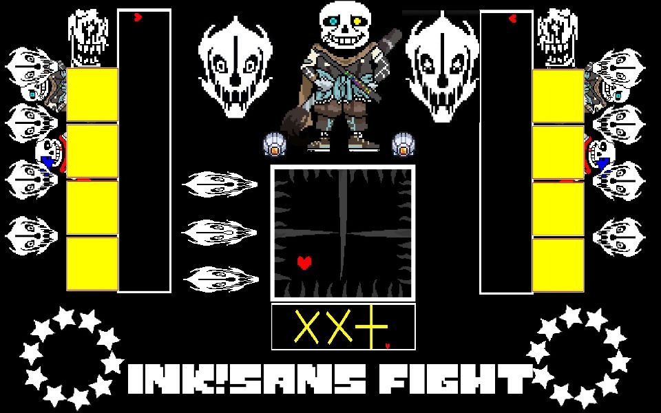 【Ink!sans Fight - v0.39】Ink sans战0.39版本一阶段不按G三药过（水视频加完成以前的小愿望）_哔哩哔哩 ...