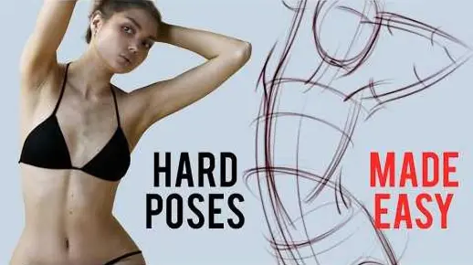 人体动态速写手绘练习绘画过程 proko_哔哩哔哩_bilibili