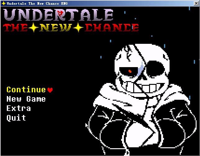 【new chance】雪镇sans通关_哔哩哔哩_bilibili