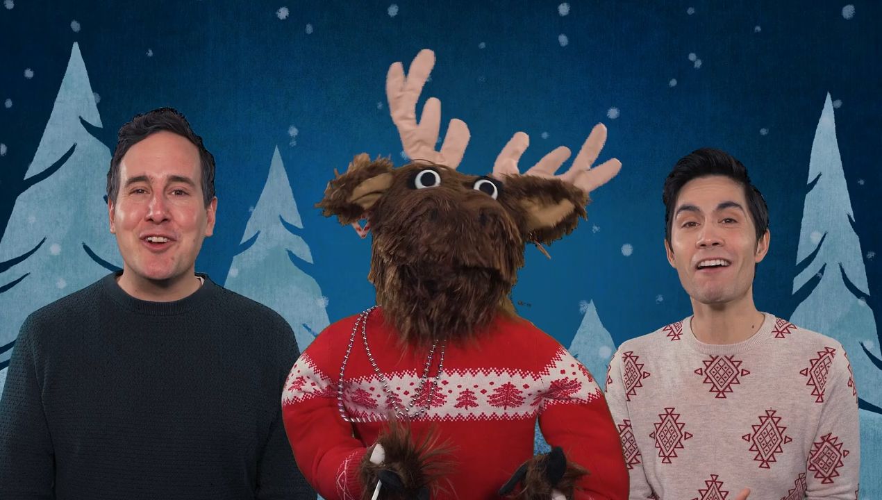 Carol The Christmas Caribou - Family Holiday Music Video! (Sam Tsui ...