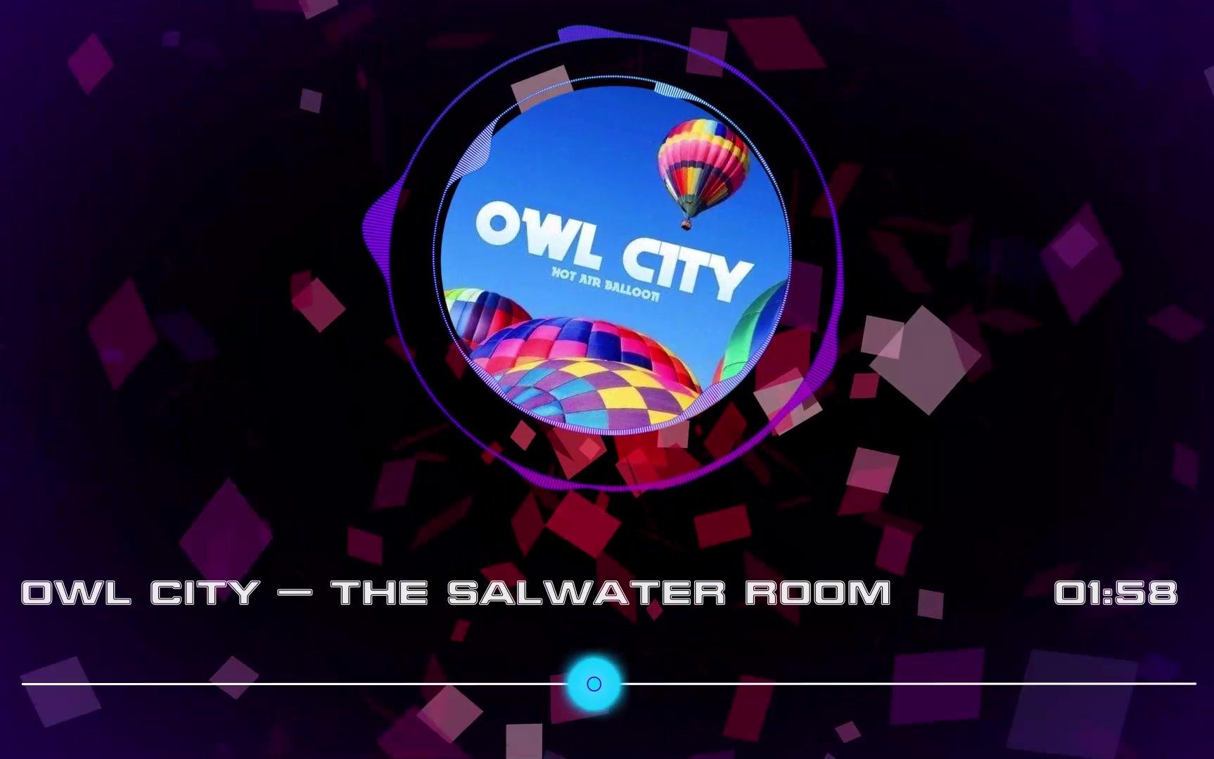 【AE】Owl City - The Saltwater Room_哔哩哔哩_bilibili