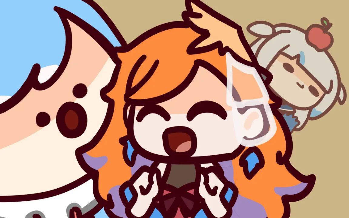 【Holo】后浪Kobo把火鸡吓得大喘气_哔哩哔哩_bilibili