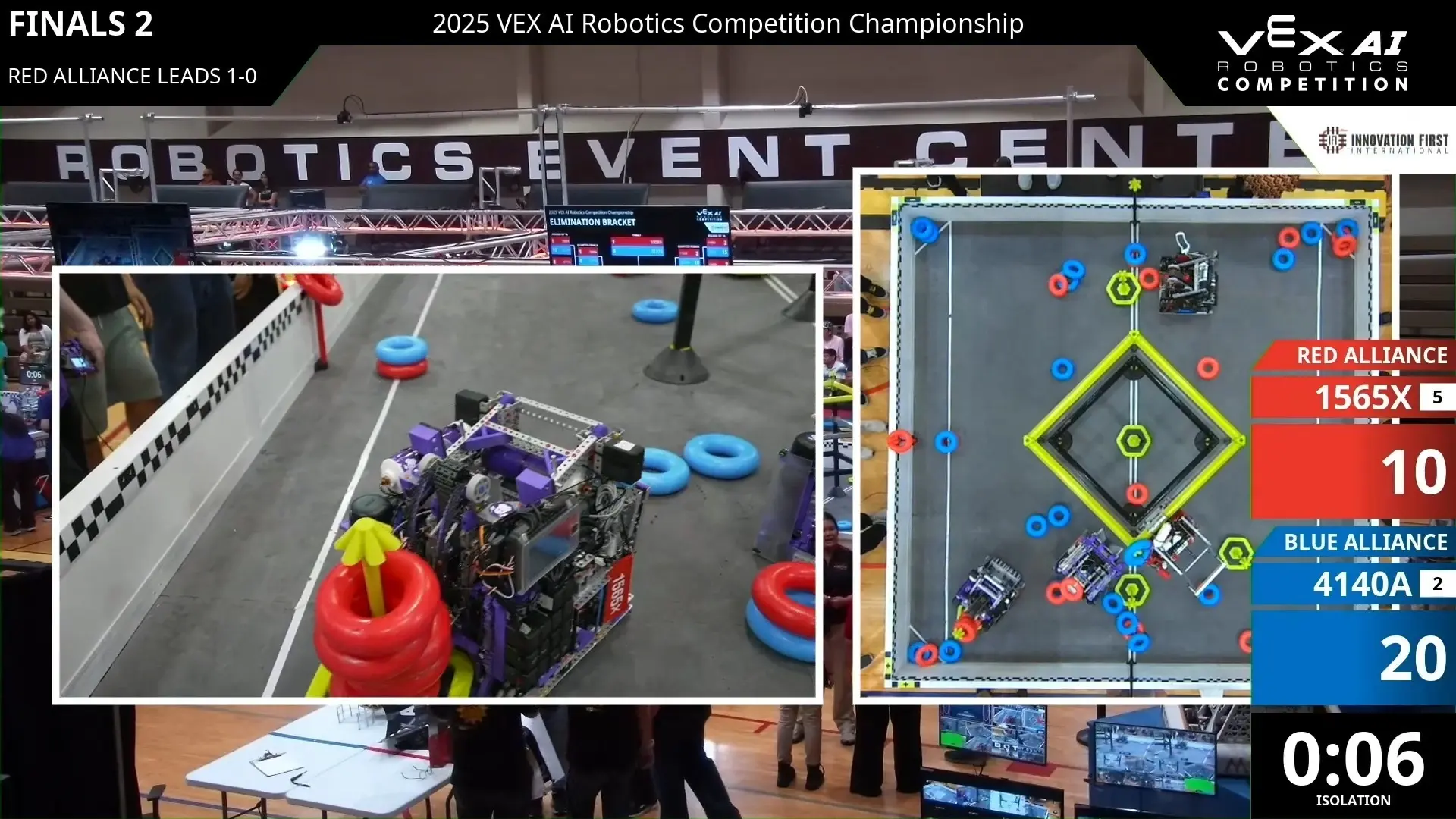 2025 VEX 世锦赛 VAIRC 大学组总决赛第二场_哔哩哔哩_bilibili