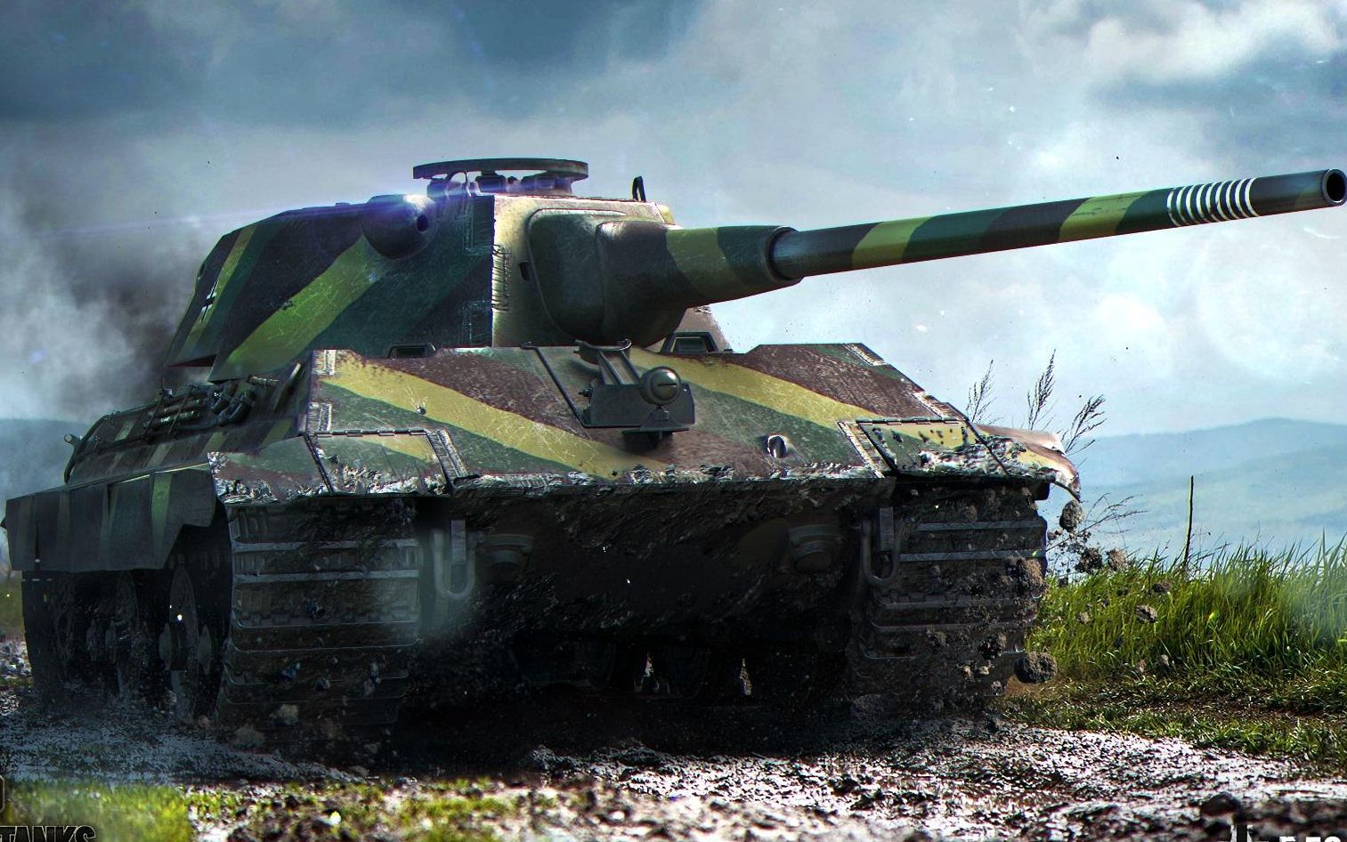 【坦克世界】俄服巨佬Liquidator E50M P2_哔哩哔哩_bilibili