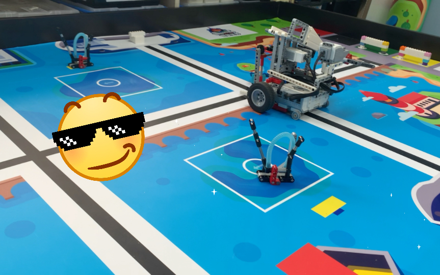 WRO 2023 完整方案 满分 结构超级简单 包含程序+搭建图+工程思路 欢迎交流学习。