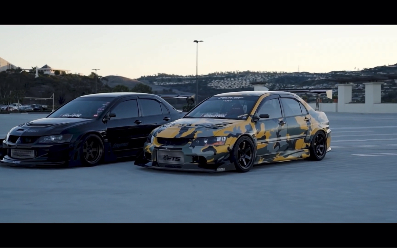 【EVO】假如你和你的朋友都有一台卖炭翁EVO voltex JDM大尾翼_哔哩哔哩_bilibili