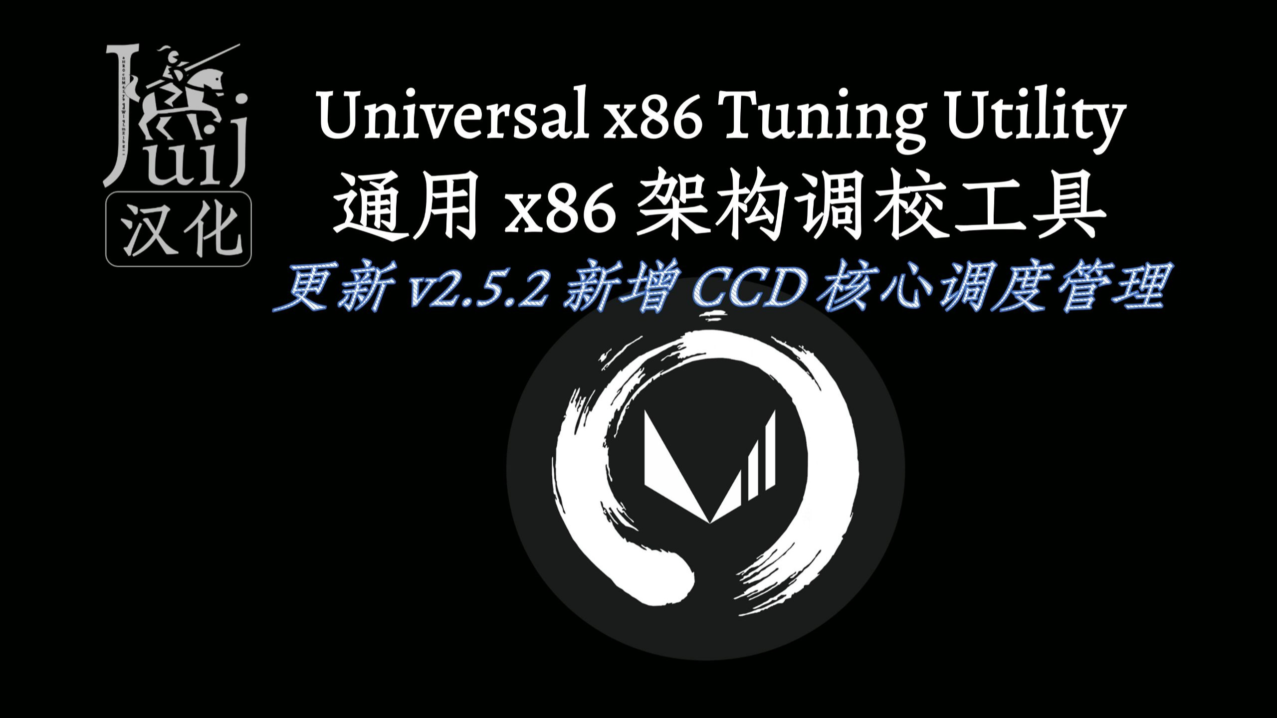 [更新v2.5.2 新增 CCD 核心调度管理] Universal x86 Tuning Utility / UXTU - 通用 x86 ...