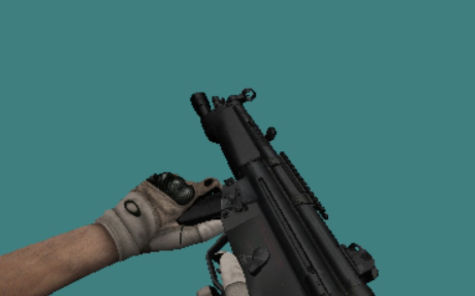 当你把COD16的MP5移植到CS1.6_哔哩哔哩_bilibili