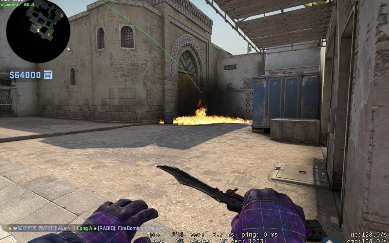 【CSGO】100%成功率DUST2A门圆柱火 - 哔哩哔哩