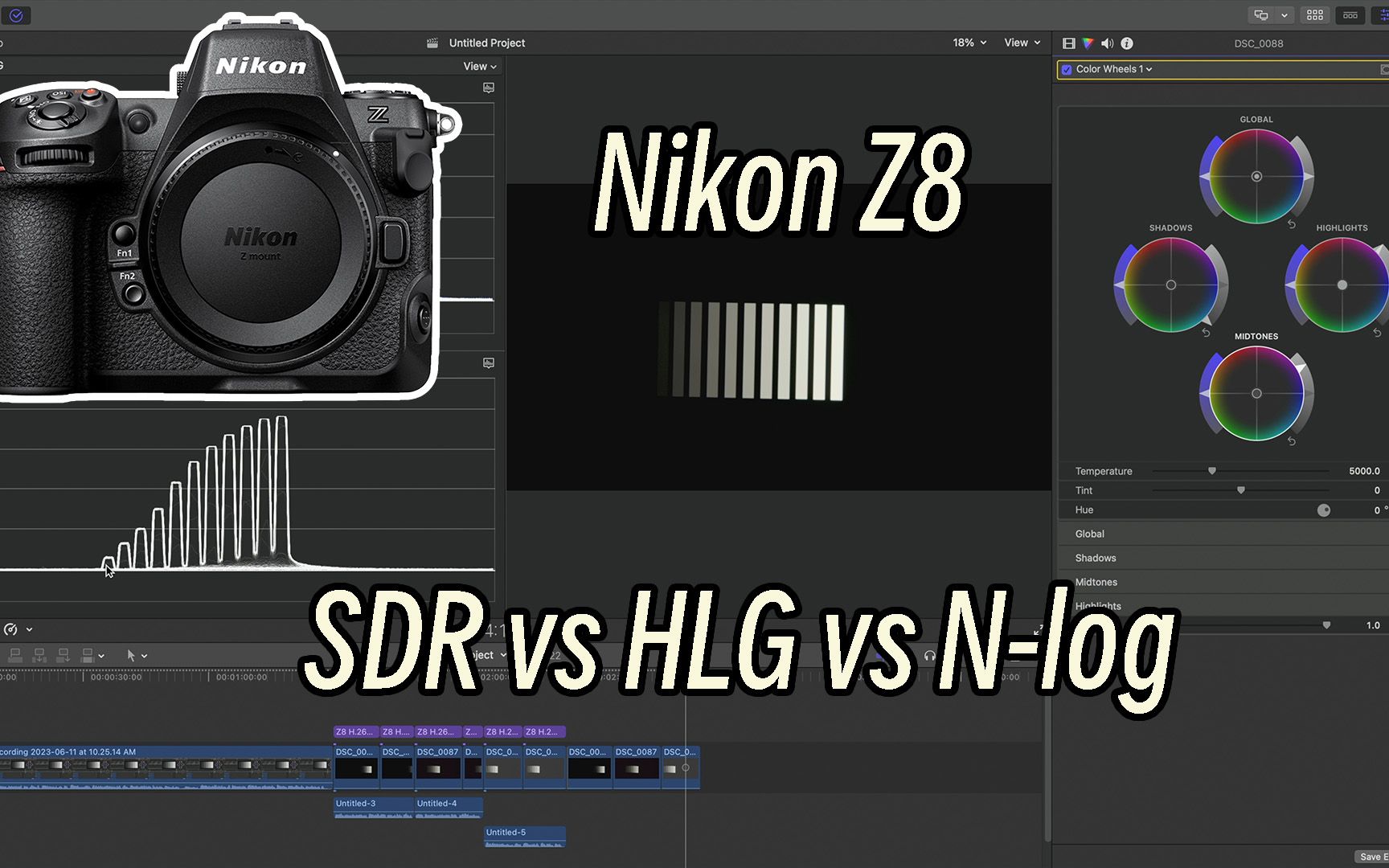 Nikon Z8 | SDR vs HLG vs N-log | HDR动态范围测试 - 视频下载 Video Downloader