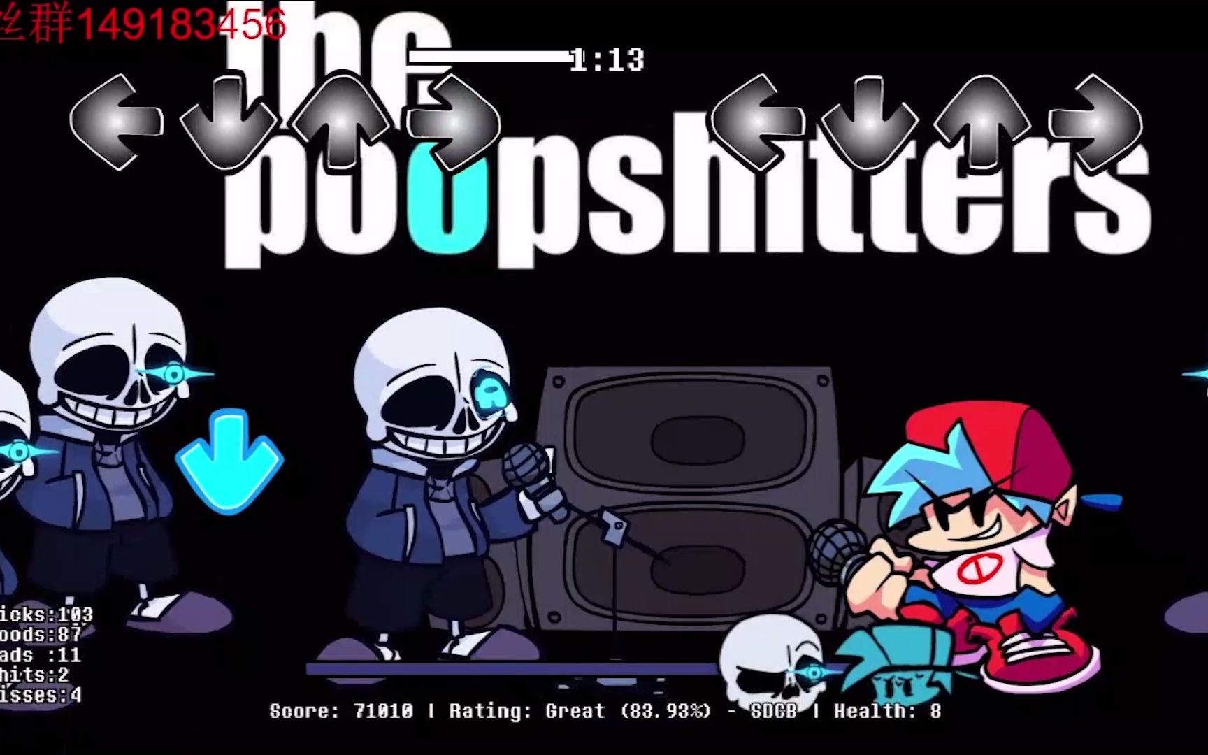 FNF神曲sans_哔哩哔哩bilibili