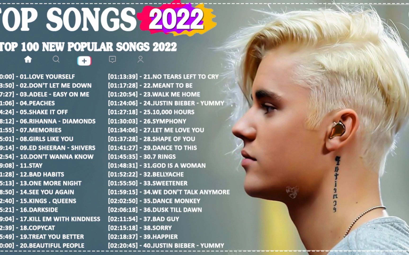 Best English songs 2022最动听的英文歌曲串烧-bili_43937821084-English-哔哩哔哩视频
