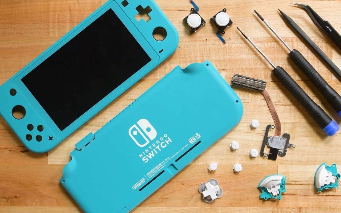 [iFixit拆解]Nintendo Switch Lite拆解_哔哩哔哩_bilibili