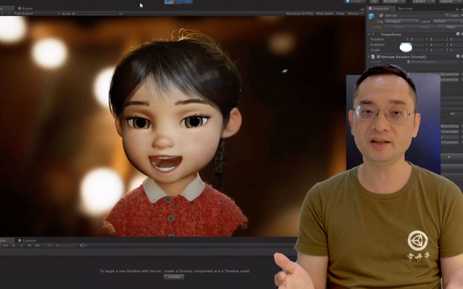 [Unity教程]-达哥专辑-Unity制作战神等级的表情动画(游戏,CG,Vtuber适用)_哔哩哔哩_bilibili