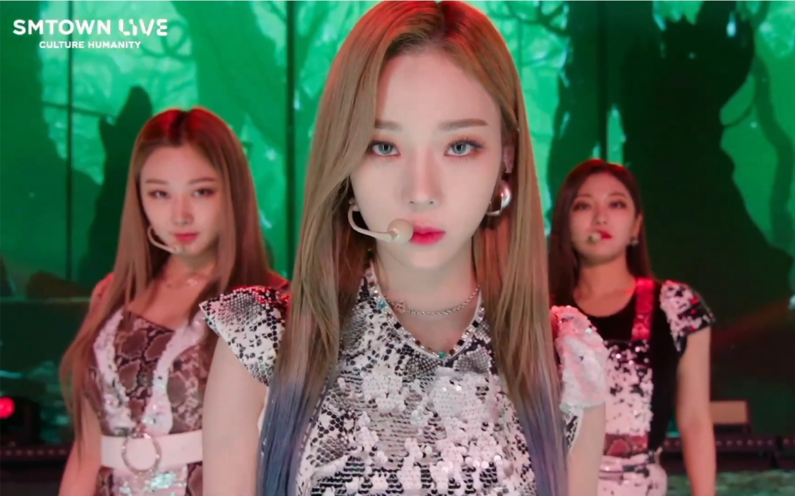 【aespa•SMTOWN家族演唱会•中字】Black Mamba & Winter Solo舞台 （SMTOWN 20210101）_哔哩哔 ...