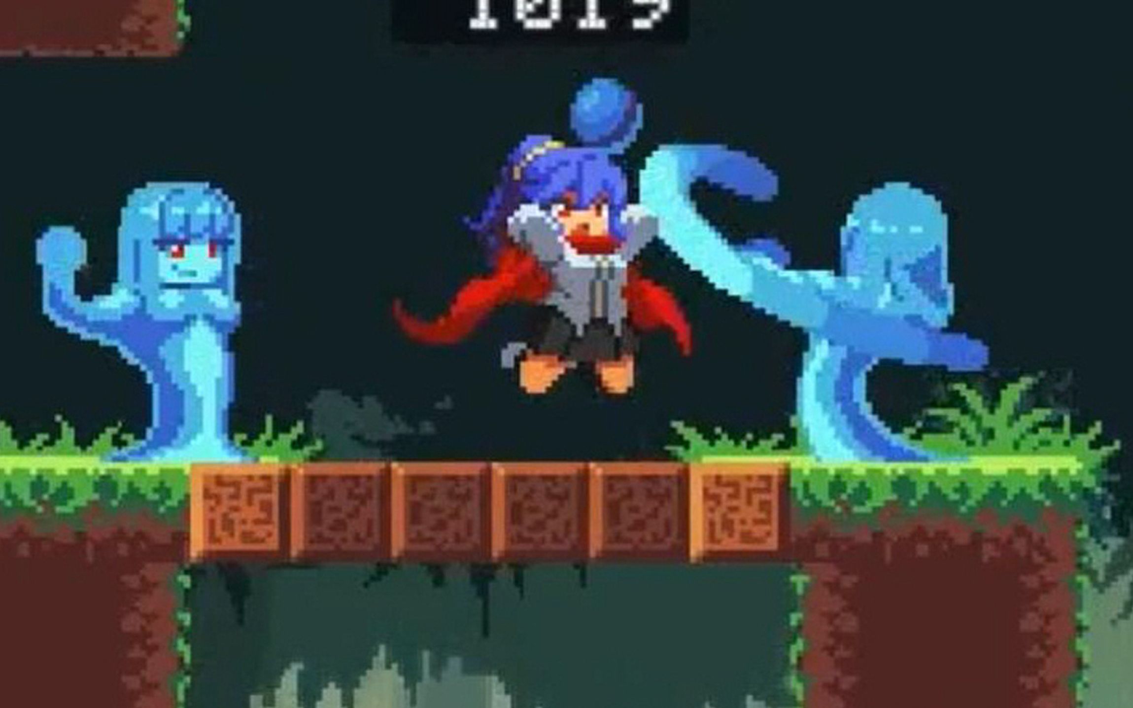 【ACT】（无伤）Super Monsters'n Girls-超级魔物娘-吸血鬼城堡看门BOSS-双生石像鬼娘