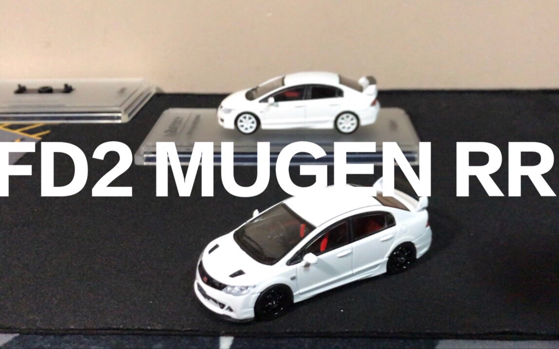 「FD2最高阶」本田Honda Civic Mugen RR FD2 1/64 INNO香港展会限定_哔哩哔哩_bilibili