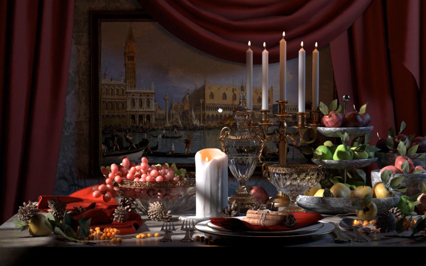 Maya三维场景灯光材质着色器设置教程_哔哩哔哩_bilibili