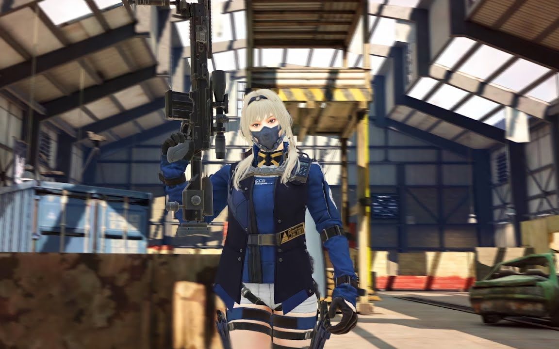 【CODM搬运】Sisco - 1v1 Best Female Sniper Consta_使命召唤手游