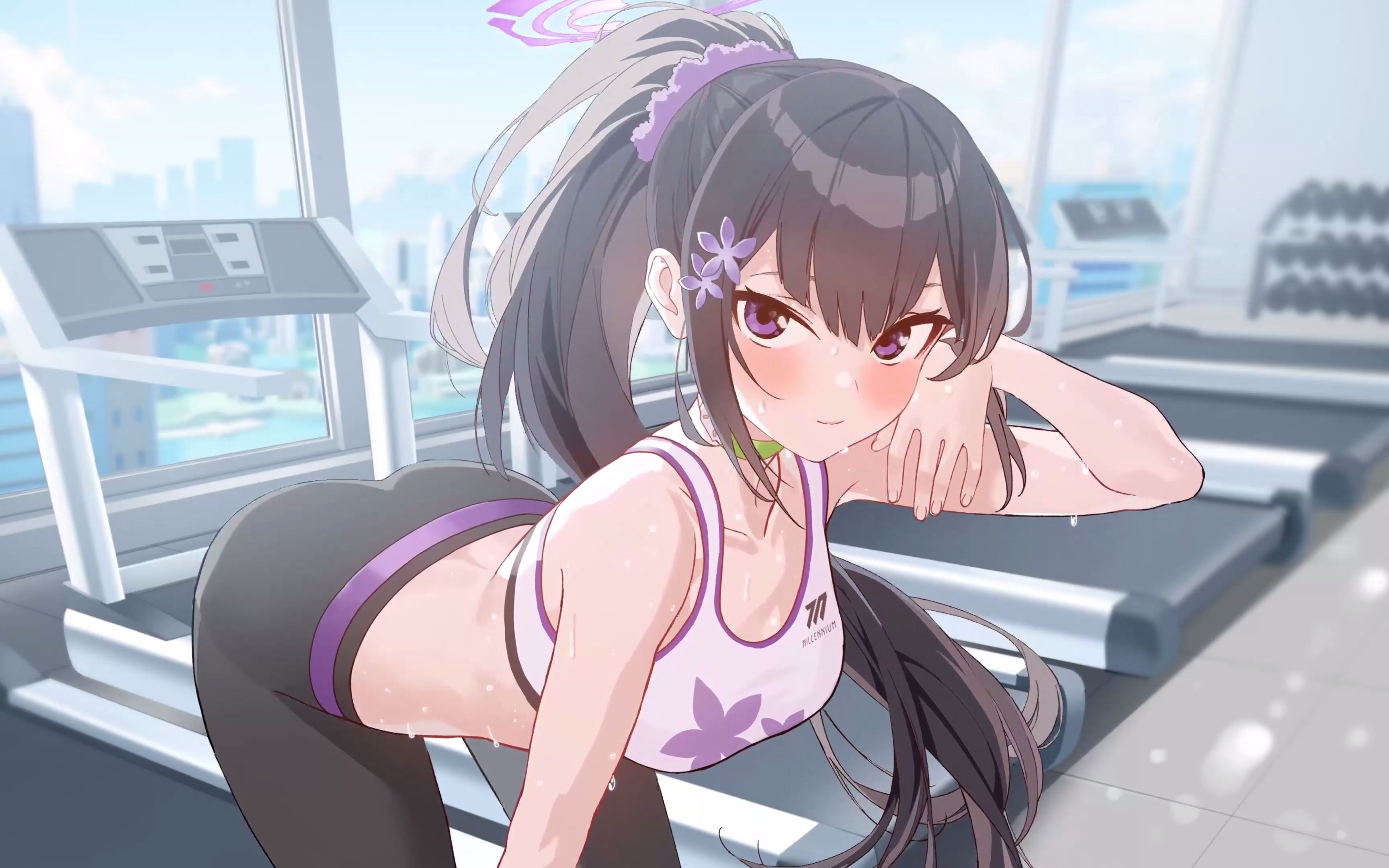 【碧蓝档案】4k/60 堇 L2D鉴赏 - 视频下载 Video Downloader