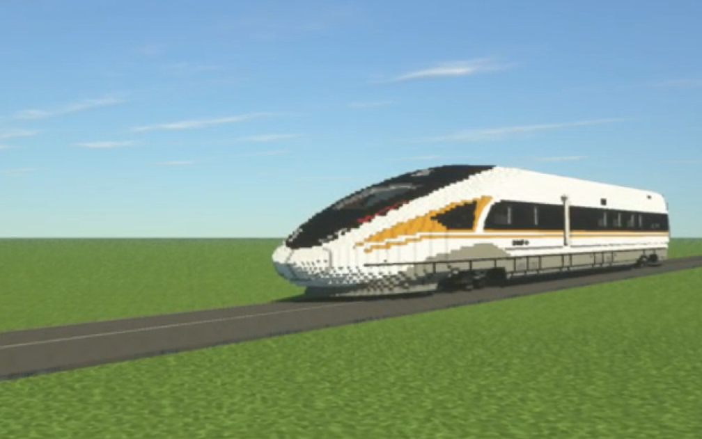 【xiaoy/MTR自制追加】MINECRAFT MTRmod CR400AF追加展示