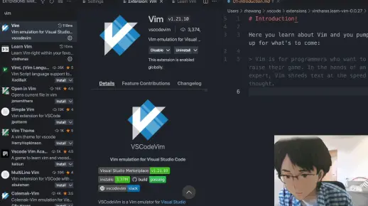 VS Code 学 Vim 0 - 基本配置_哔哩哔哩_bilibili