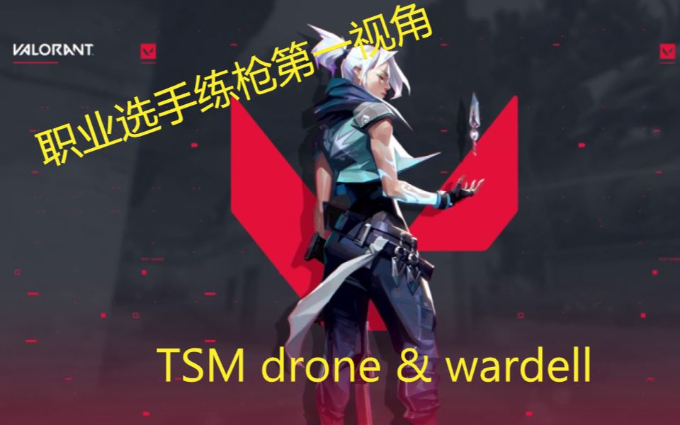 VALORANT 职业选手 练枪第一视角 TSM drone + wardell_哔哩哔哩_bilibili