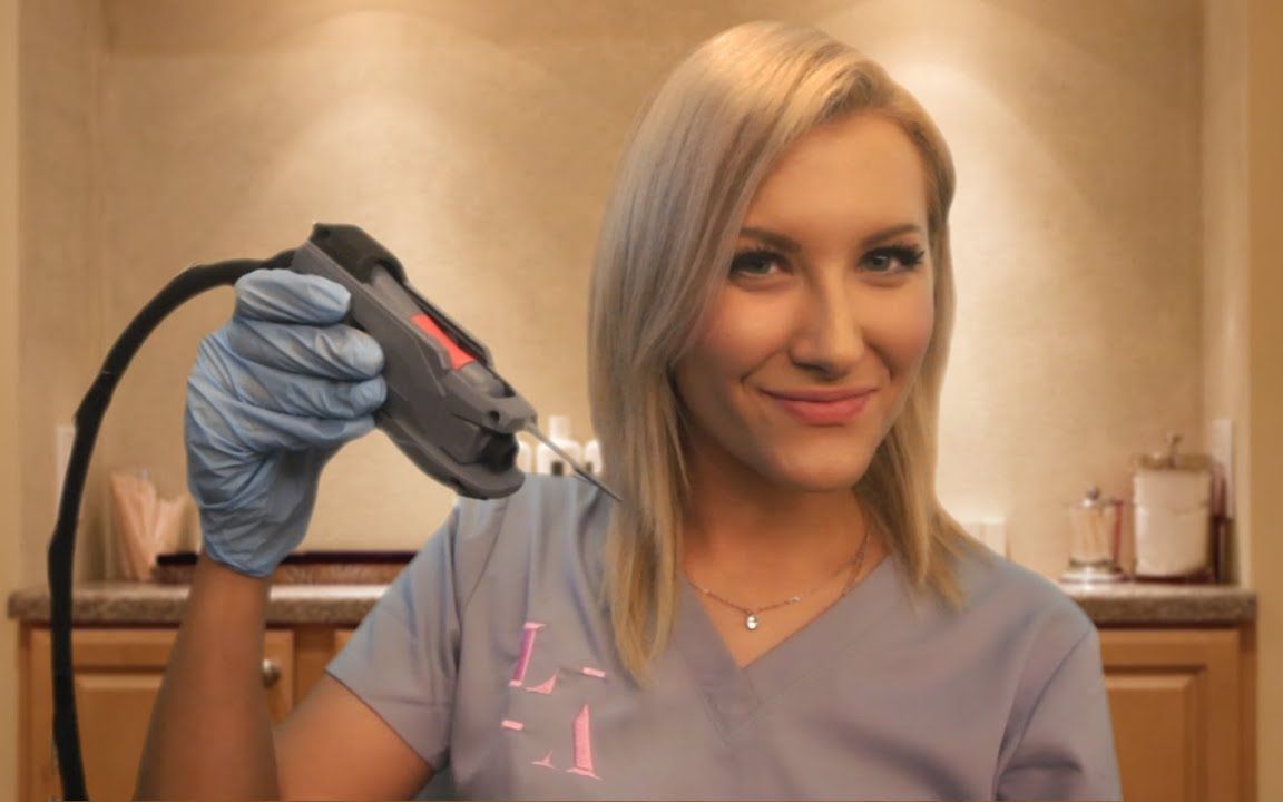 Ally的令人放松的激光脱毛角色扮演 助眠 Relaxing Laser Hair Removal Session_哔哩哔哩_bilibili