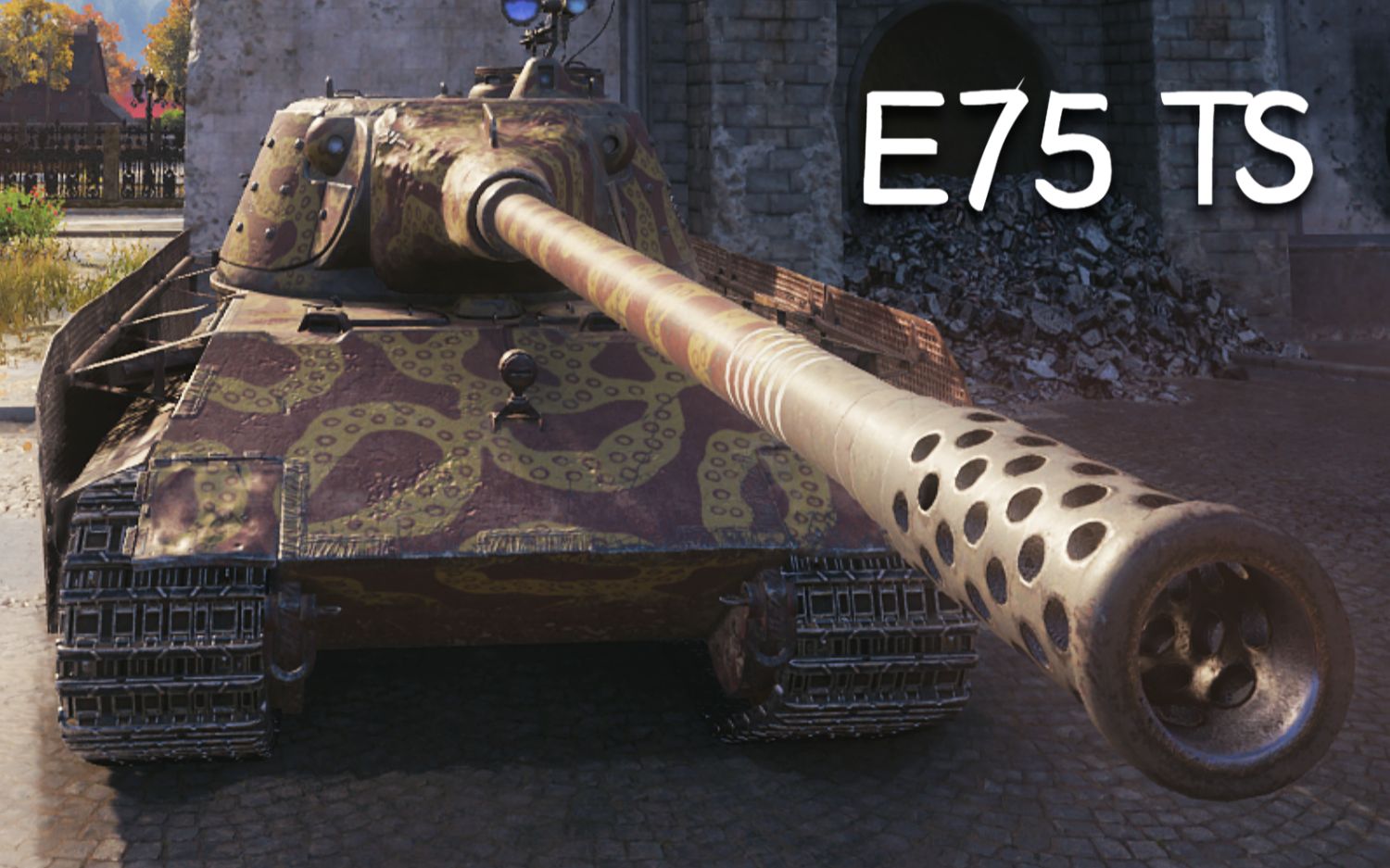 【坦克世界】E75 TS：10杀 - 9千2输出，铁布衫（齐格菲防线）_哔哩哔哩bilibili_坦克世界